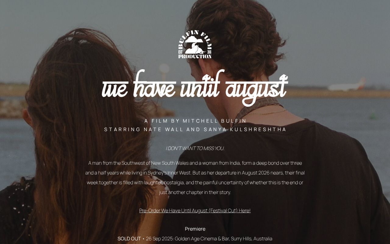 We Have Until August